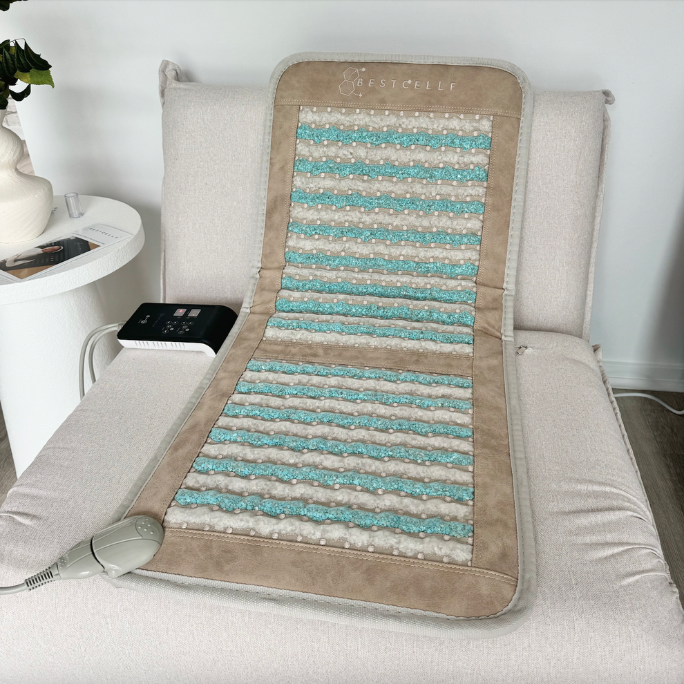 Portable Infrared PEMF Mat - Beach Beige - BEST CELLF